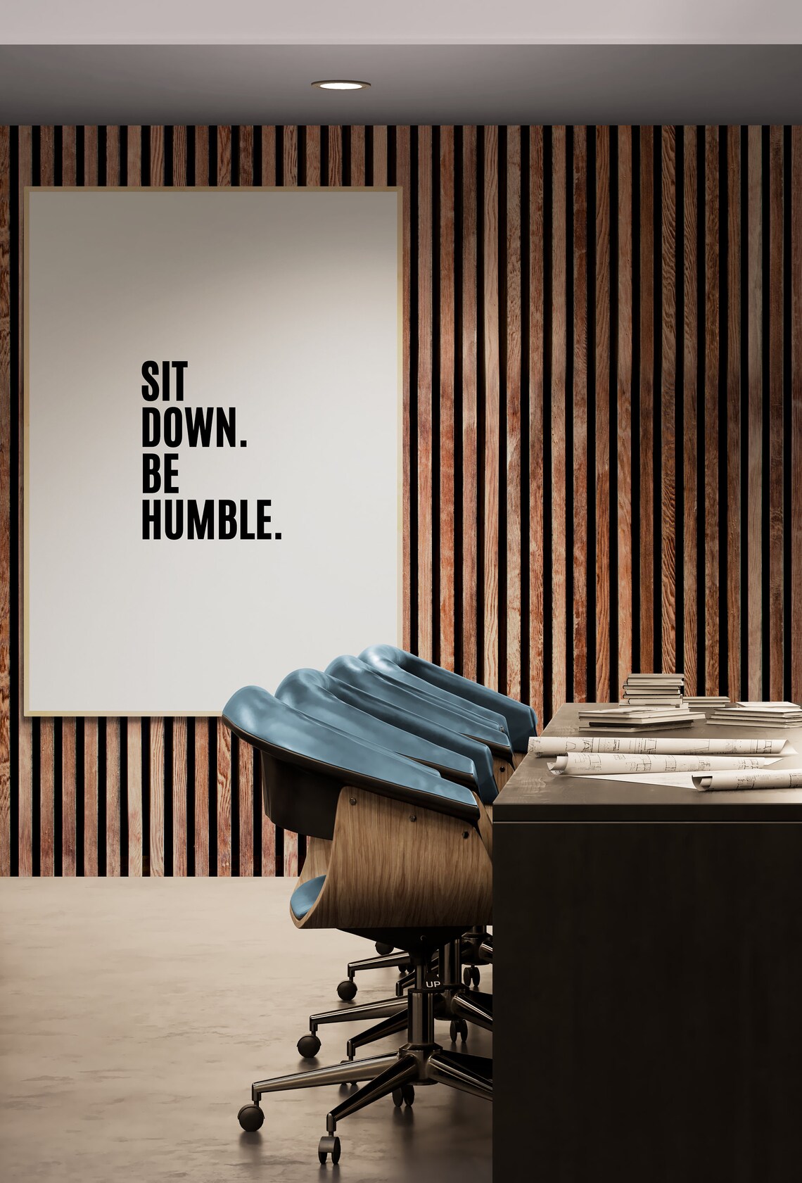 Get 'sit Down Be Humble' Digital Art for a Bold - Etsy