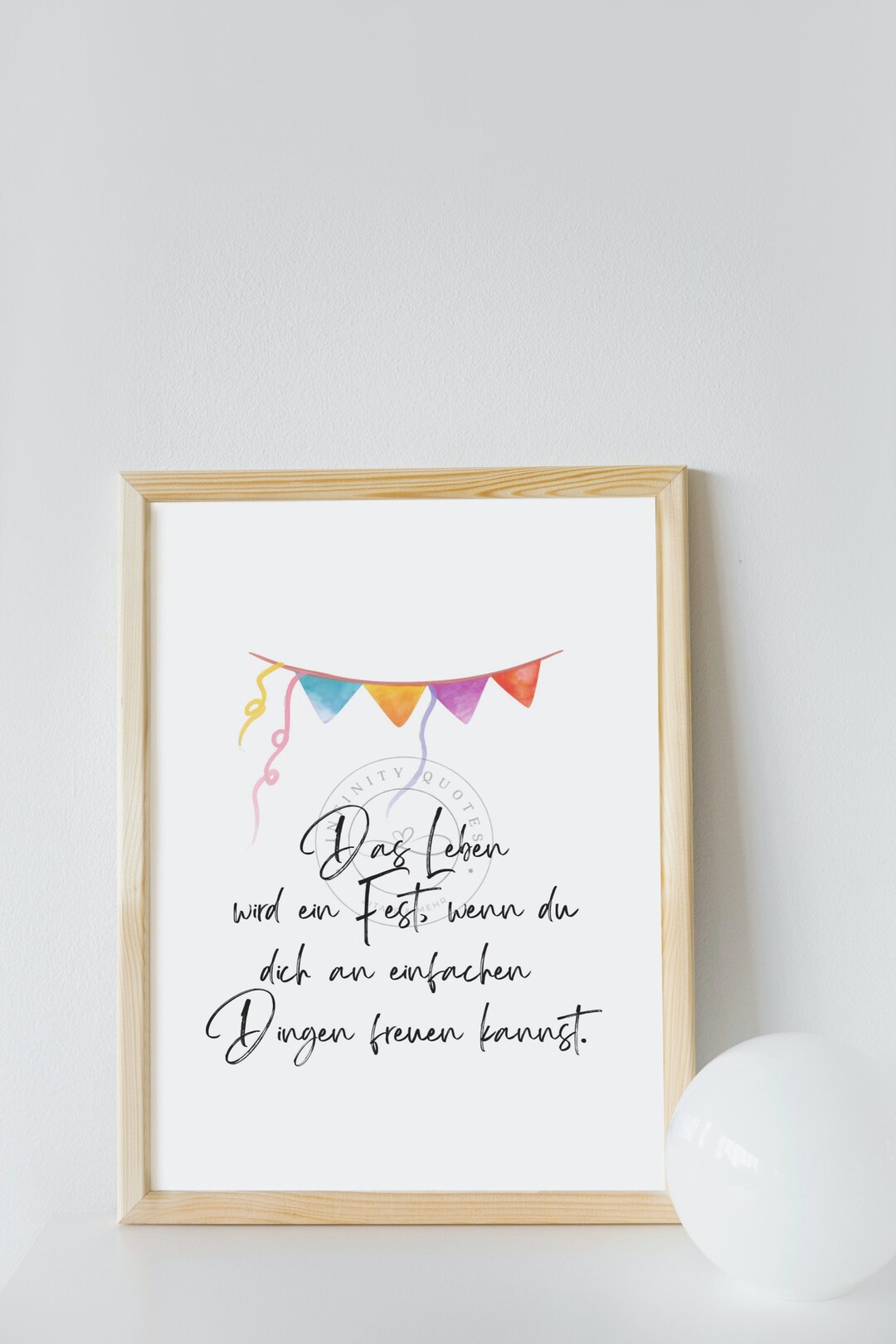 Life Will Be a Celebration, Inspirational Quote, Printable Wall Art ...