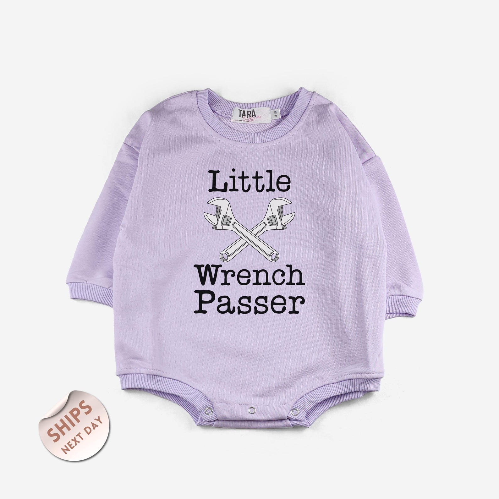 Little Wrench Passer Baby Bodysuit, Mechanic Baby Gift, Daddy's ...
