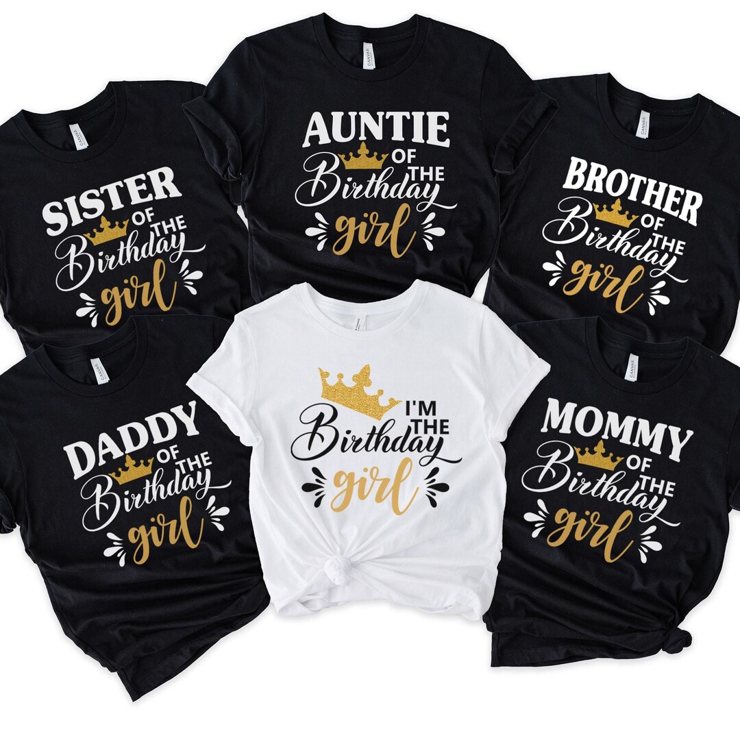 Custom Birthday Squad Shirts, Birthday Team Shirt, Birthday Crew Shirts ...