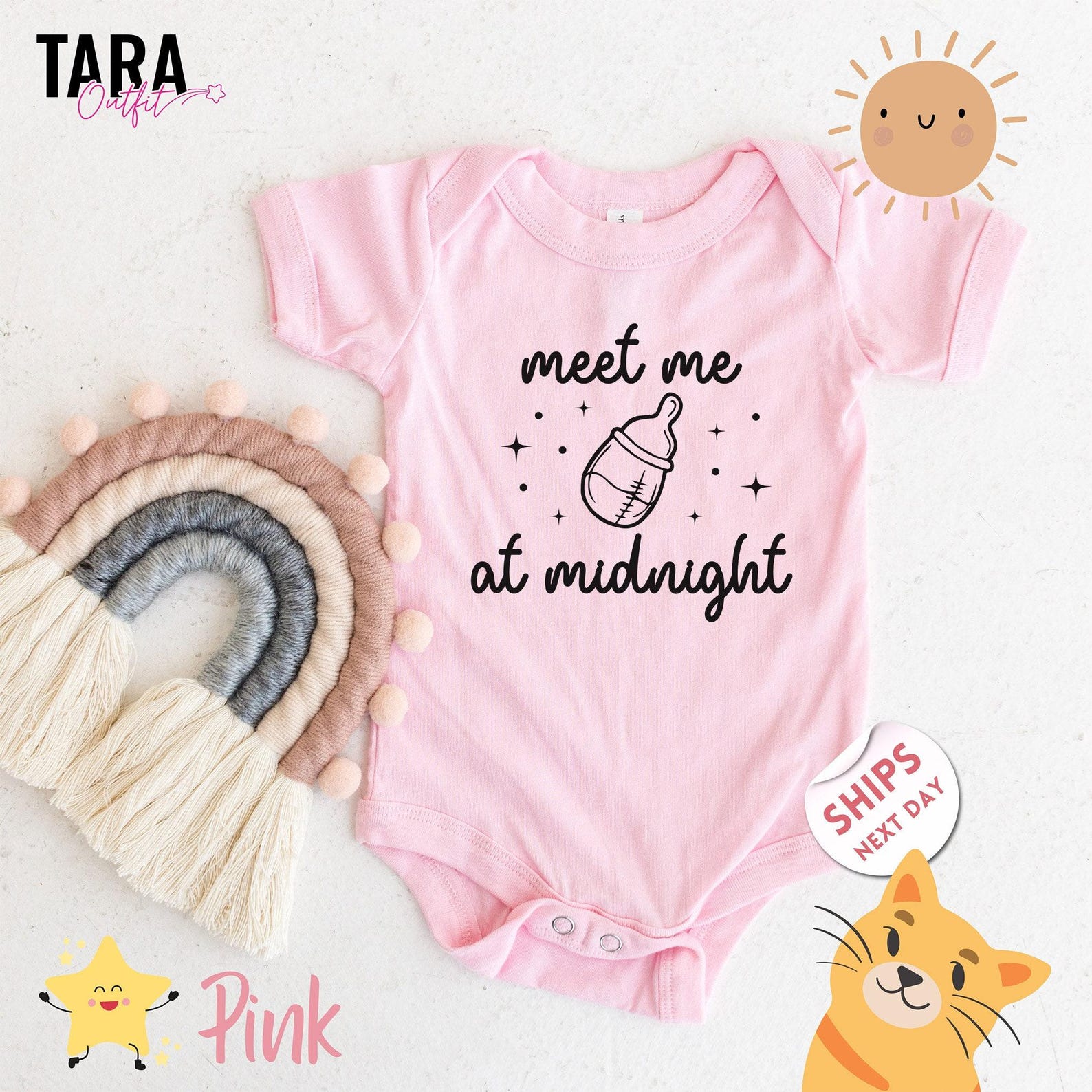 Meet Me at Midnight Baby Bodysuit, Swift Baby Gift, Swift One Piece ...