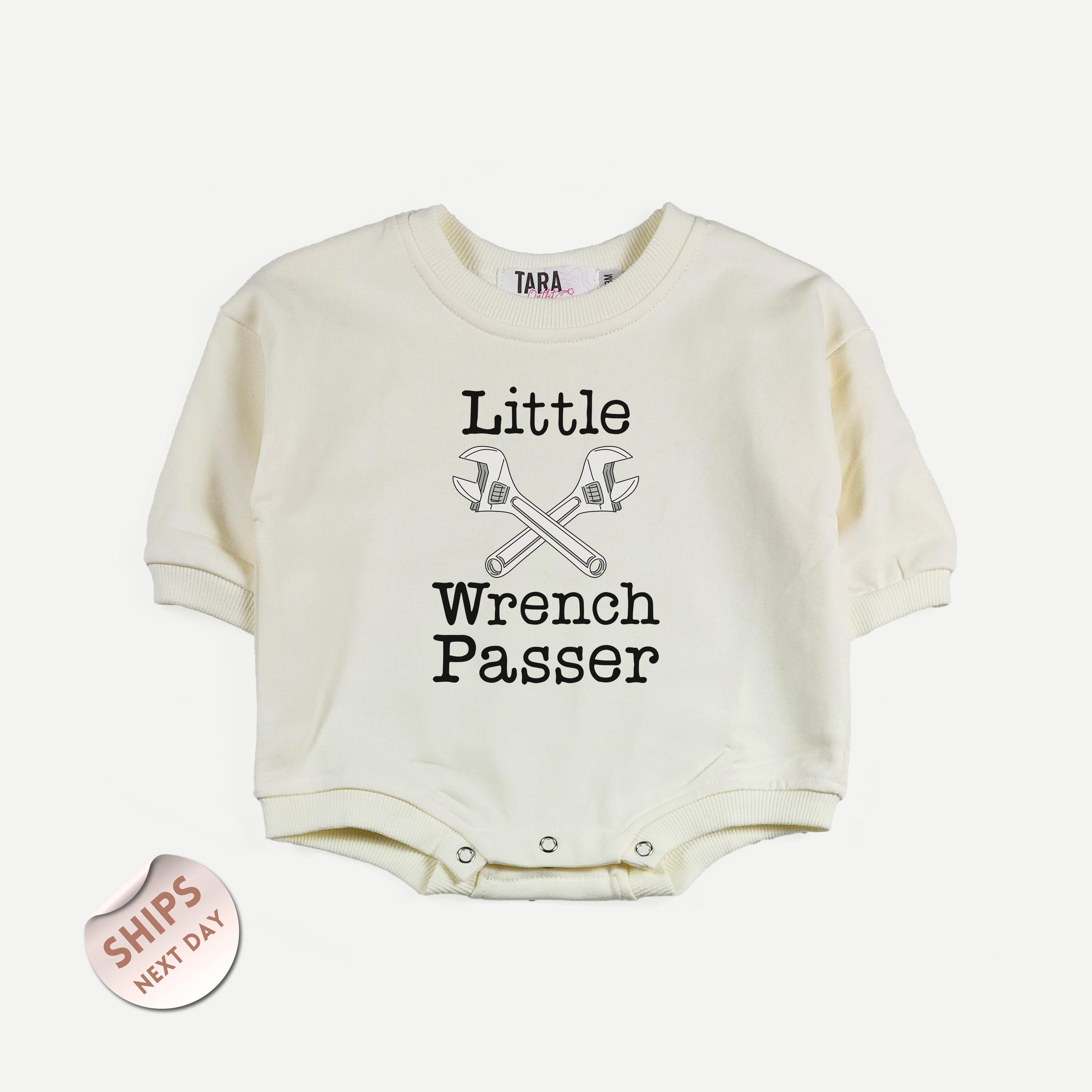 Little Wrench Passer Baby Bodysuit, Mechanic Baby Gift, Daddy's ...