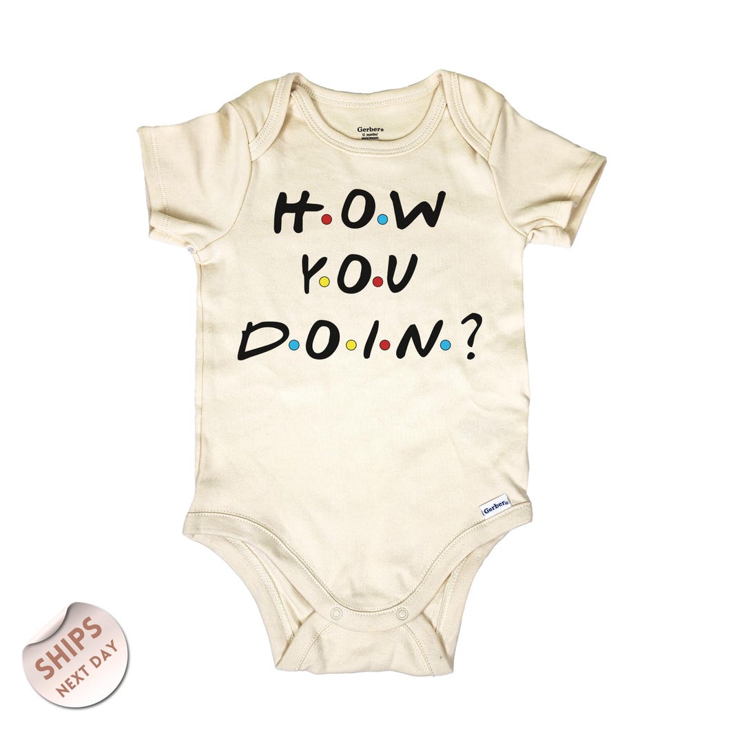 How You Doin Baby Bodysuit, Cute Baby Gift for Nephew, Baby Girl ...