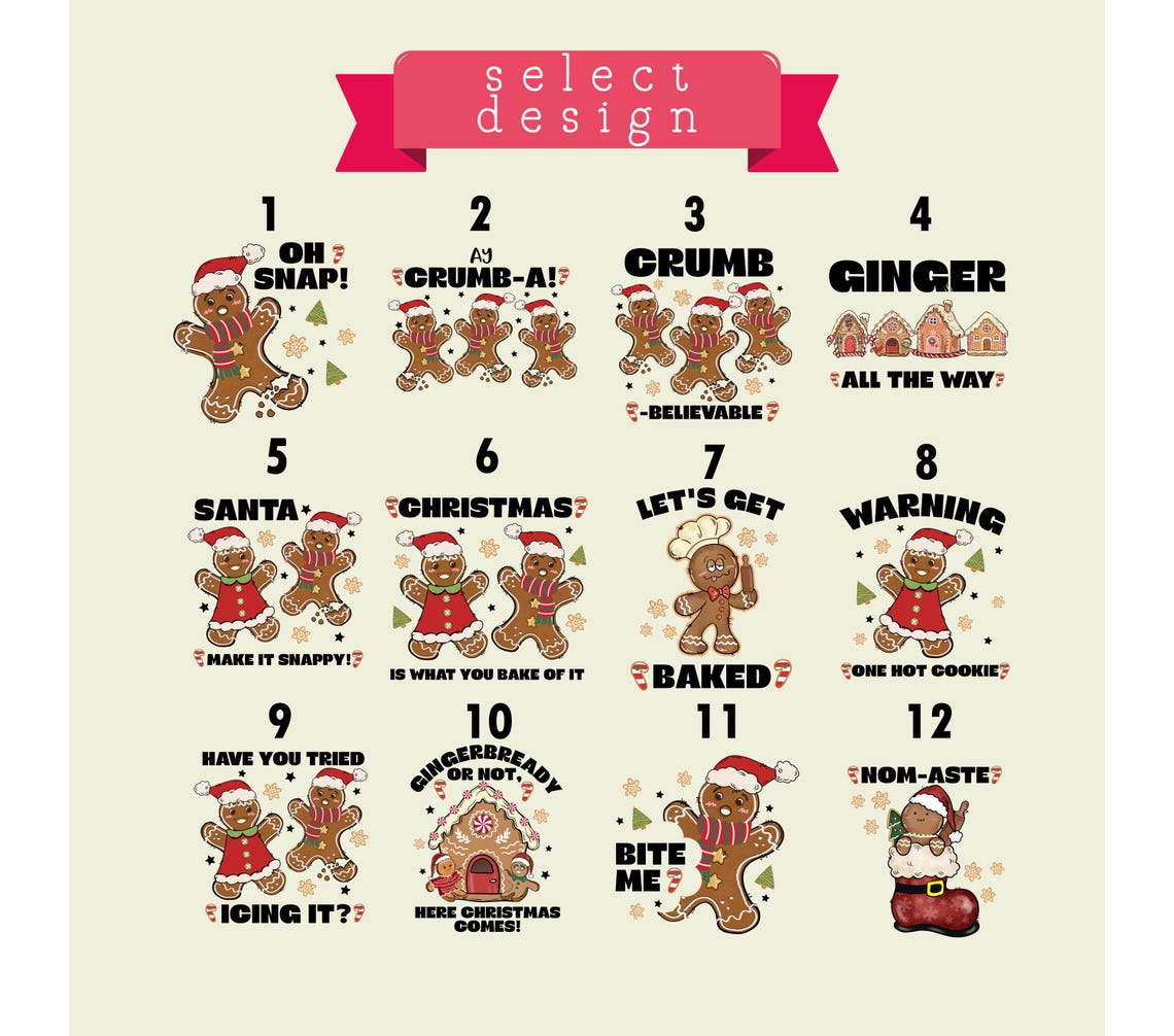 Matching Gingerbread Family Shirts, Gingerbread Christmas Shirts, Funny ...
