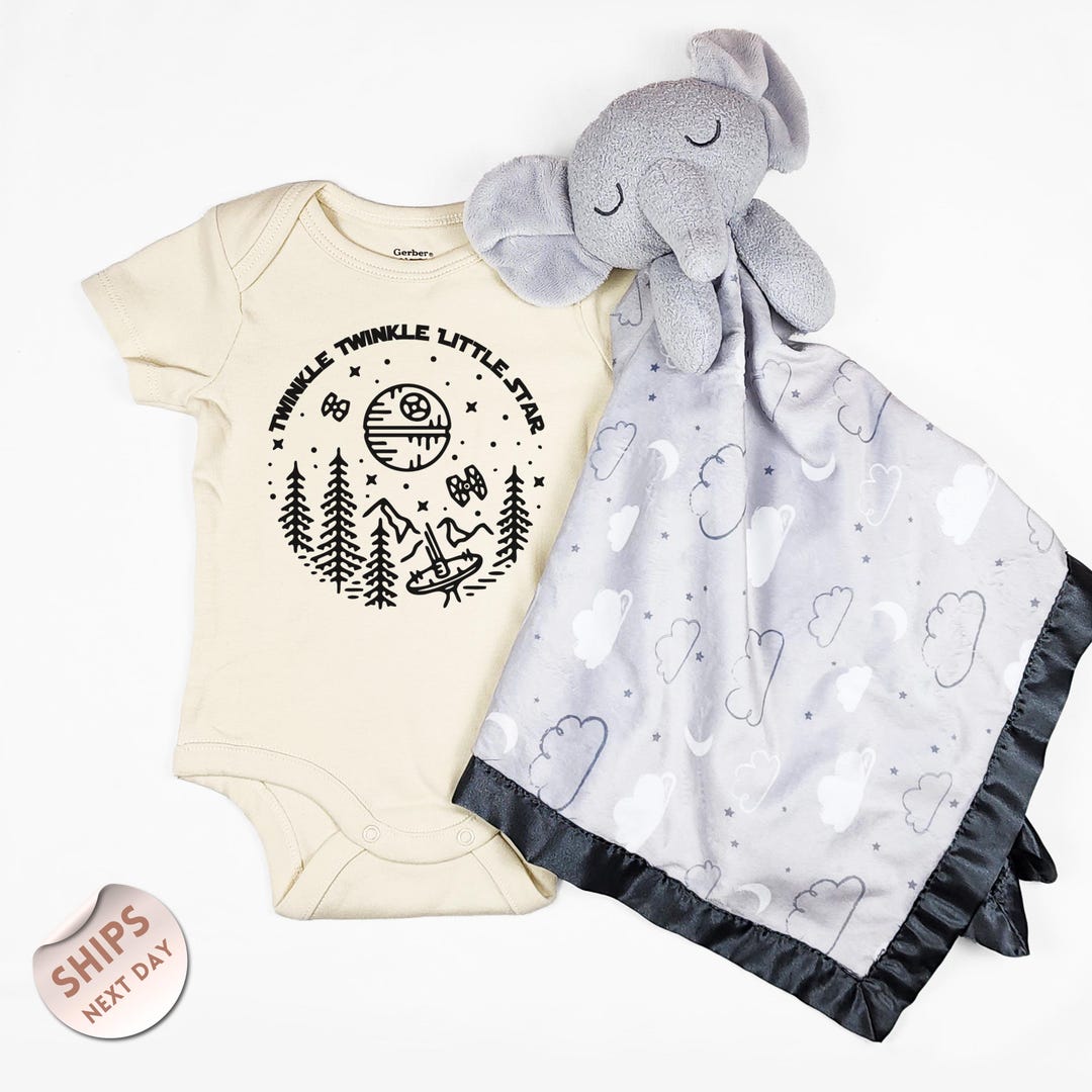 Twinkle Twinkle Little Star Baby Onesie®and Blanket, Fantasy Baby ...
