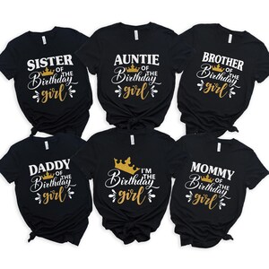Custom Birthday Squad Shirts, Birthday Team Shirt, Birthday Crew Shirts ...