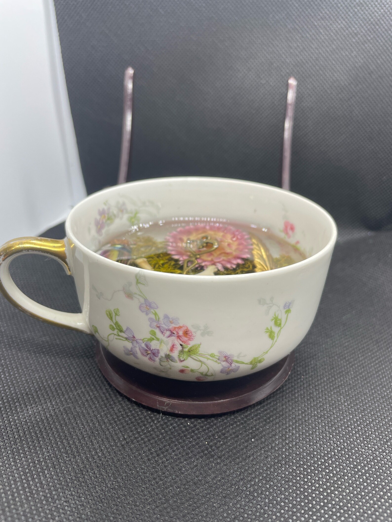 Divination Cup antique Tea Cup With Scenes in Resin - Etsy