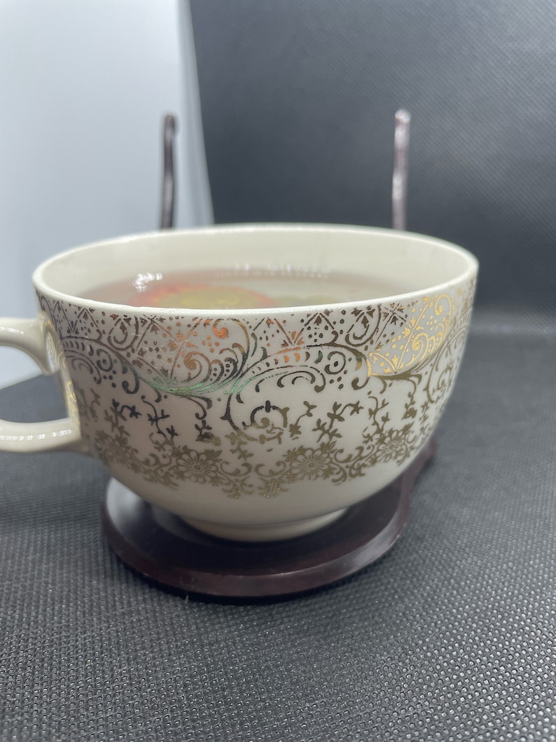 Divination Cup antique Tea Cup With Scenes in Resin - Etsy