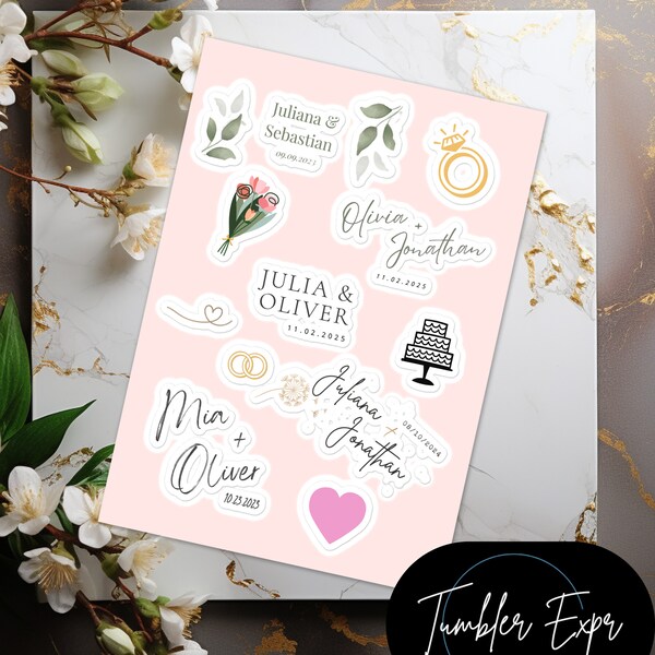 25th Wedding Anniversary Sticker - Etsy