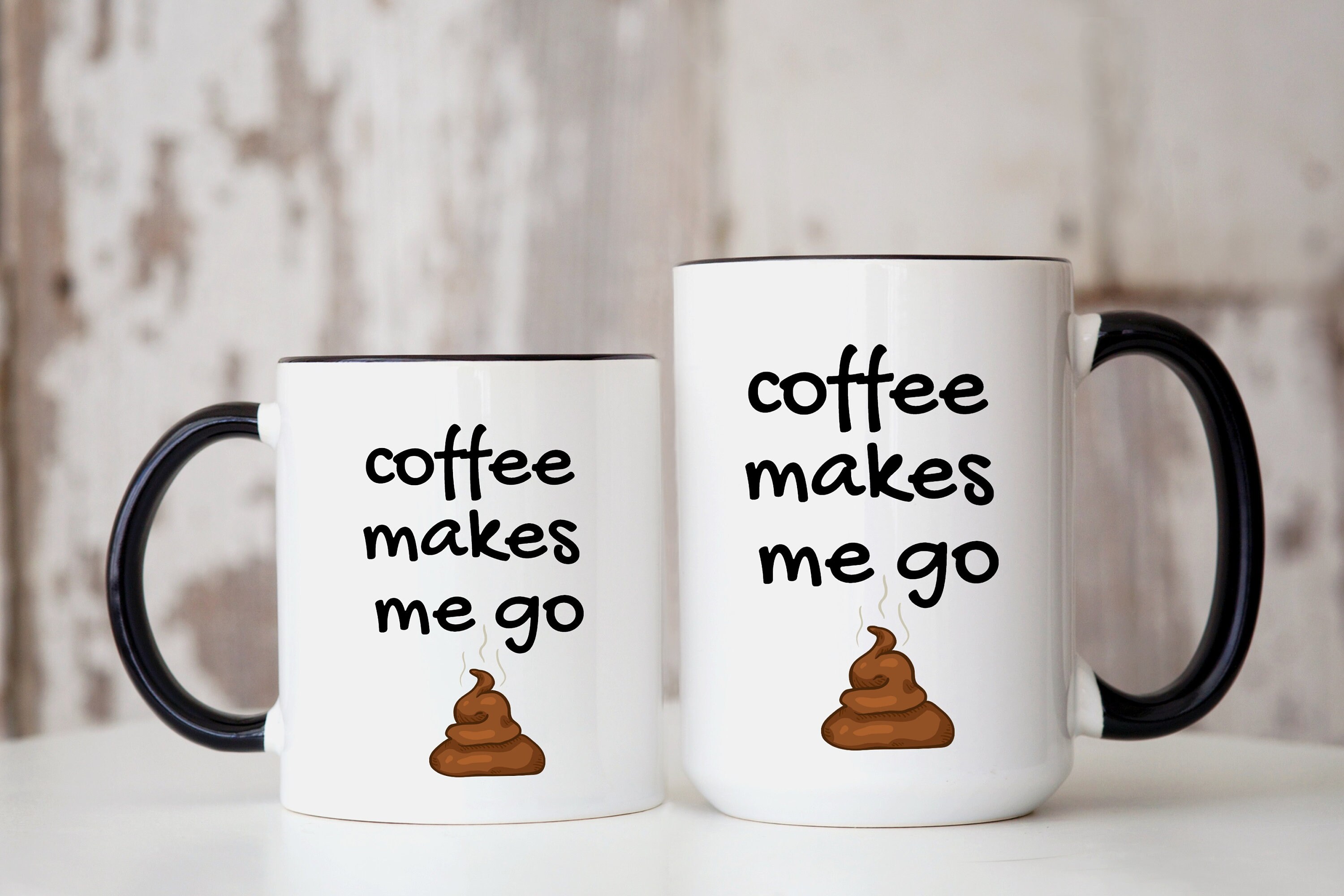 Coffee Makes Me Go Poop Coffee Mug Poop Mug Funny Poop Mug - Etsy