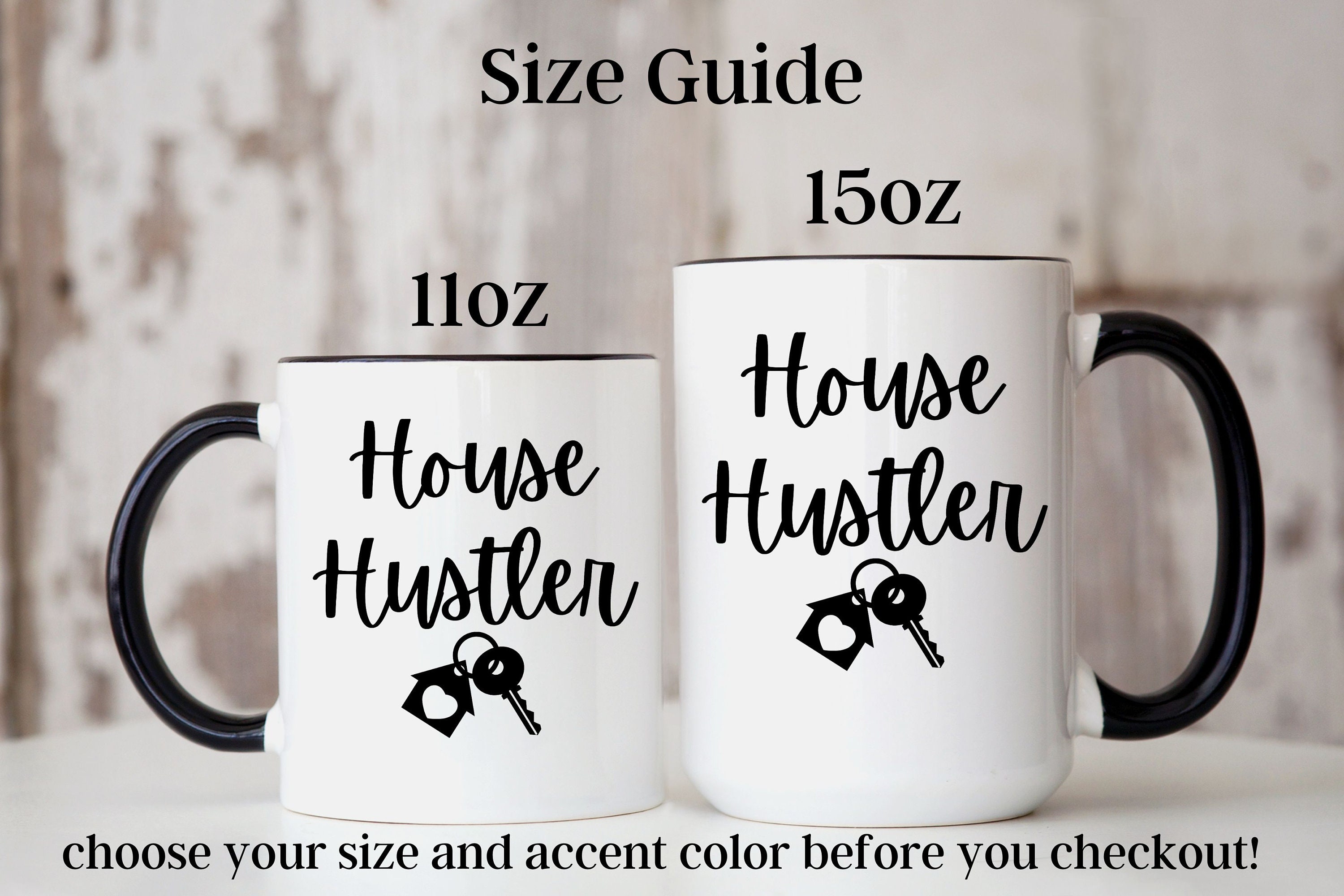 House Hustler Coffee Mug, Real Estate Mugs, Funny Mugs, Coffee Mugs ...