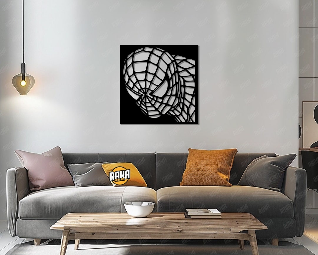 Spider Wall Decor, Game Room Wall, Kids Room Wall Decor, Nursery Wall ...