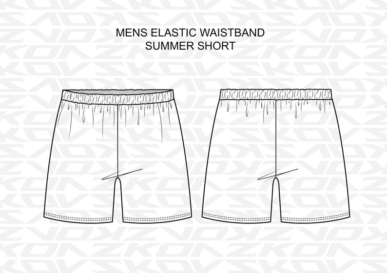 Short A4 PDF Sewing Pattern - Etsy