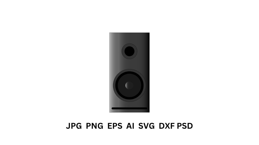 Speaker Svg Speaker Png Speaker Dxf Speaker Ai - Etsy