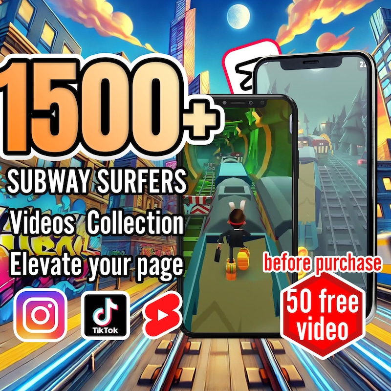 Subway surfer - Etsy España
