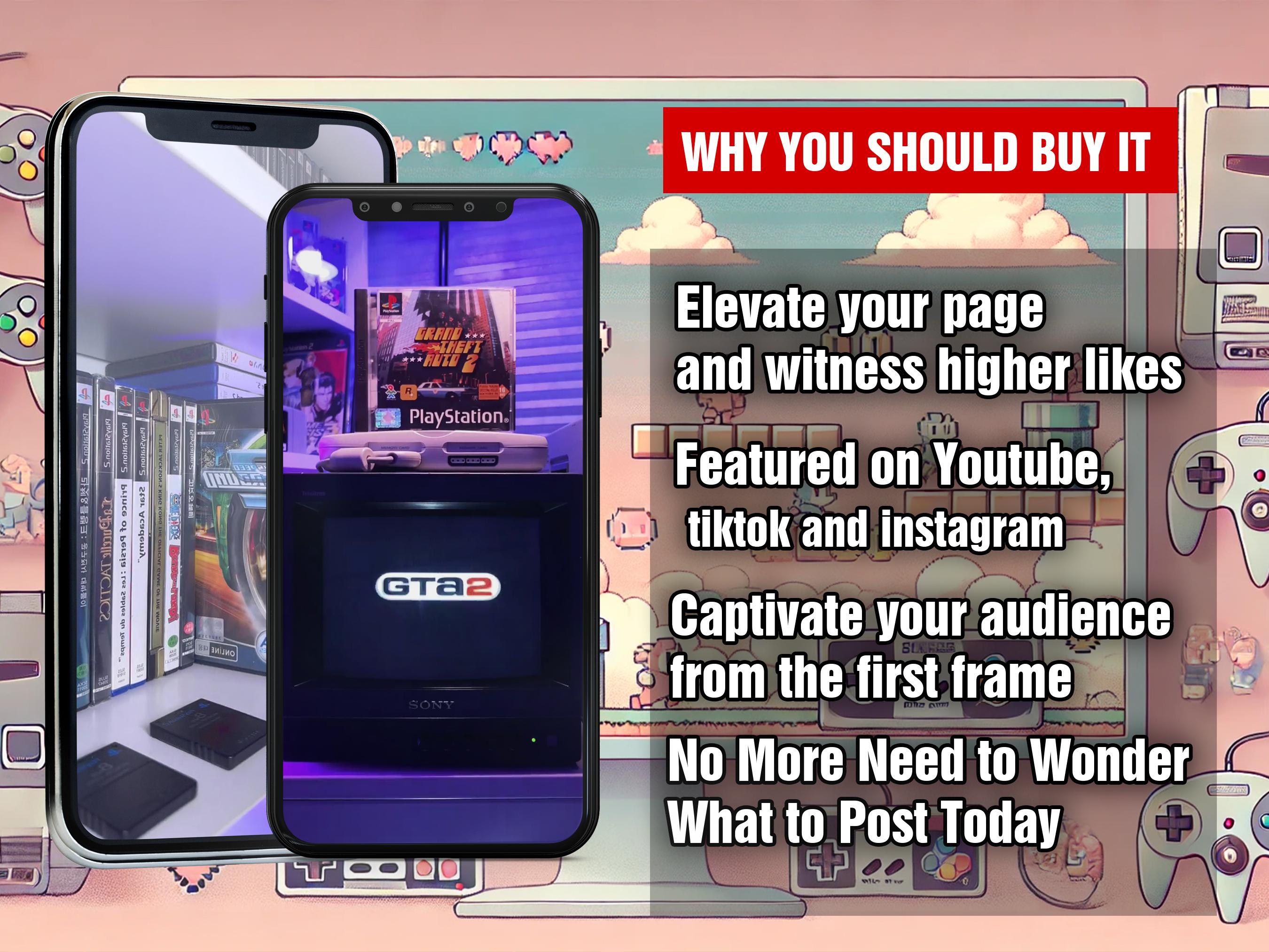 Unrivaled Retro Video Game Collection | 1800+ Viral Clips for Tiktok ...