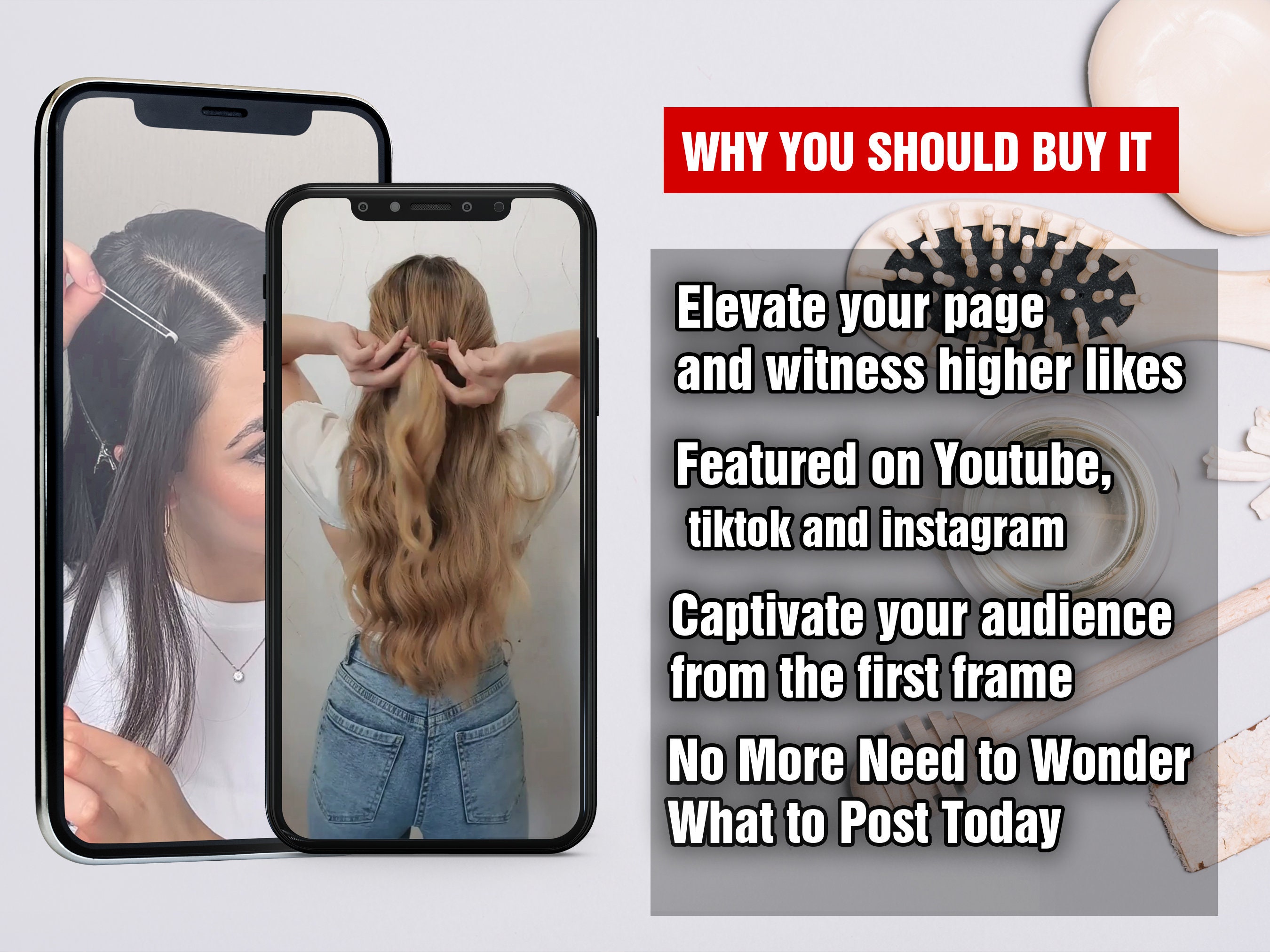 1100+ Viral Hair Style Videos for Instagram Reels, Tiktok & Youtube ...