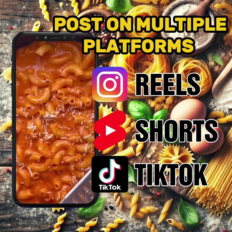 1500+ Viral Pasta Recipe Videos for Tiktok, Youtube Shorts, Instagram ...