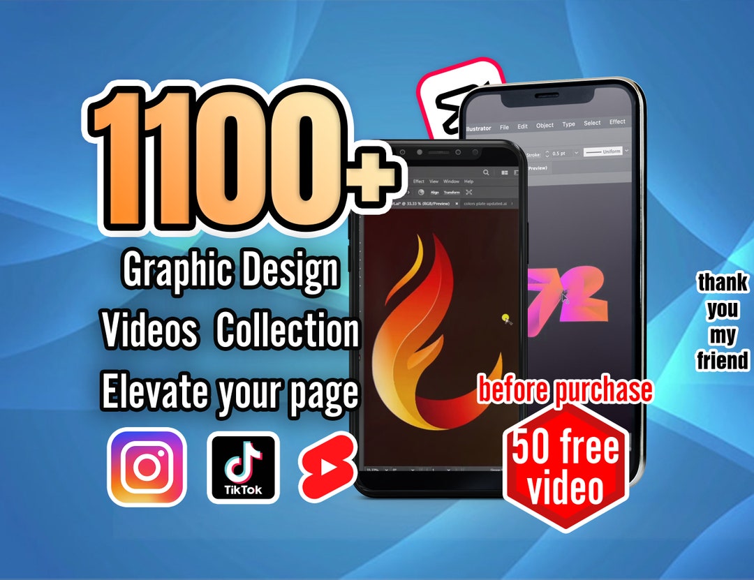 1100+ Viral Graphic Design Videos: Instagram Reels, Youtube Shorts ...