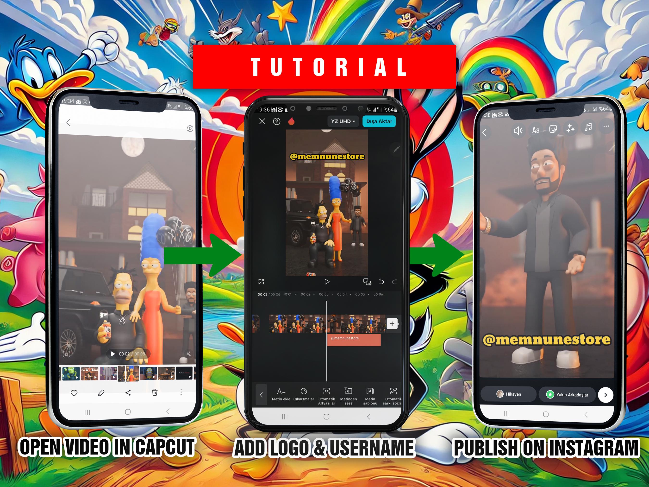 1600+ Cartoon Clips & Classic Animation Videos | Viral Tiktok, Youtube Shorts, Reels | Editable ...