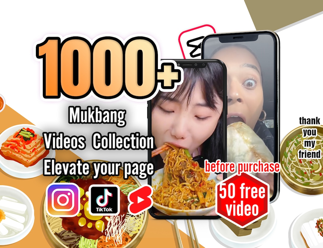 Elevate Your Social Media With 1000+ Mesmerizing Mukbang & ASMR Videos ...