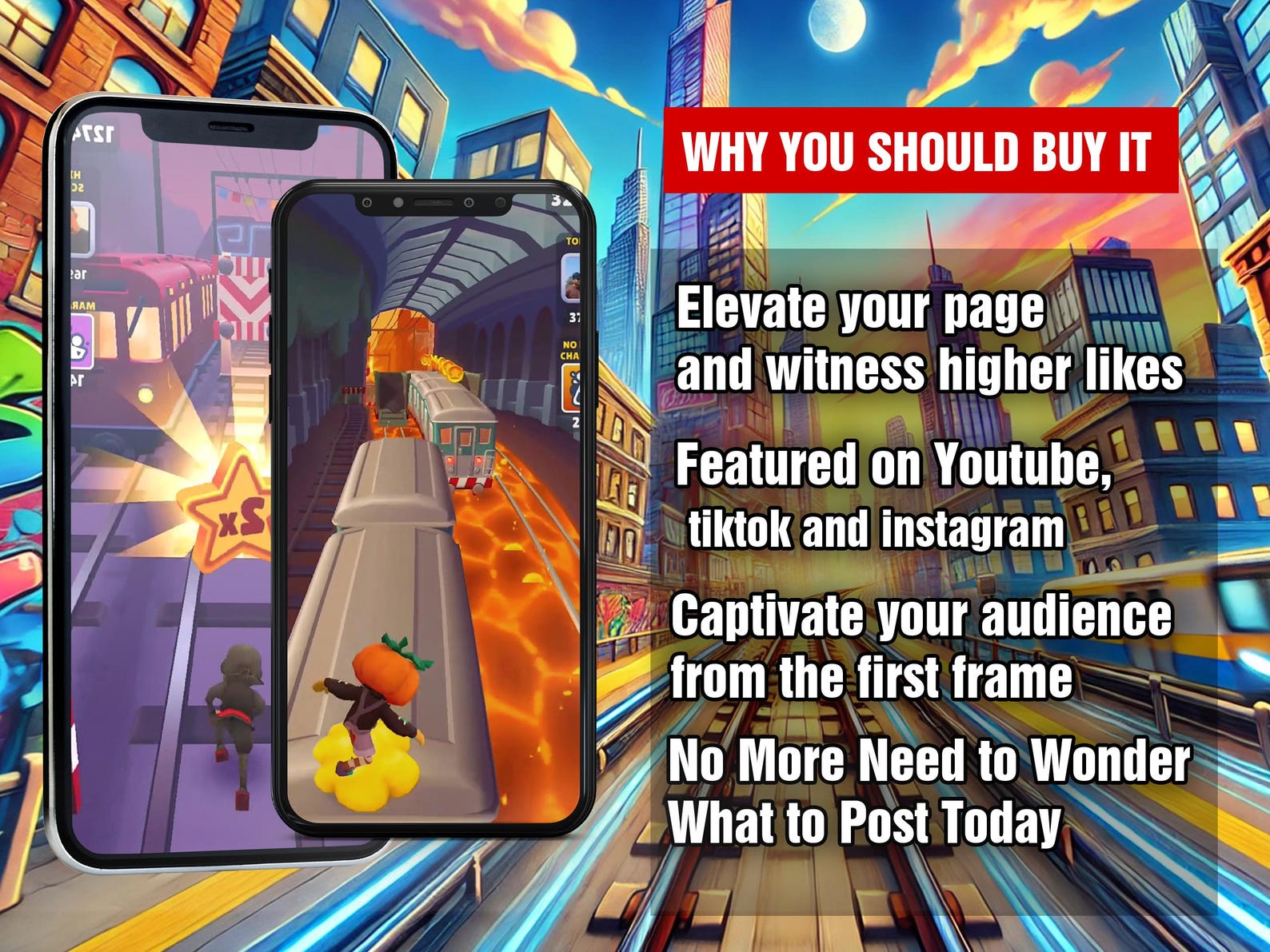 1500+ Subway Surfers and Mobile Game Clips | Viral Tiktok & Youtube ...