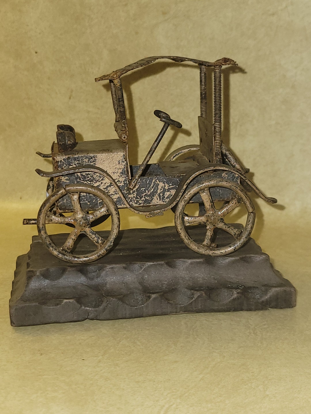Vintage Metal Classic Antique Car Statue Collectible Automobile Auto ...