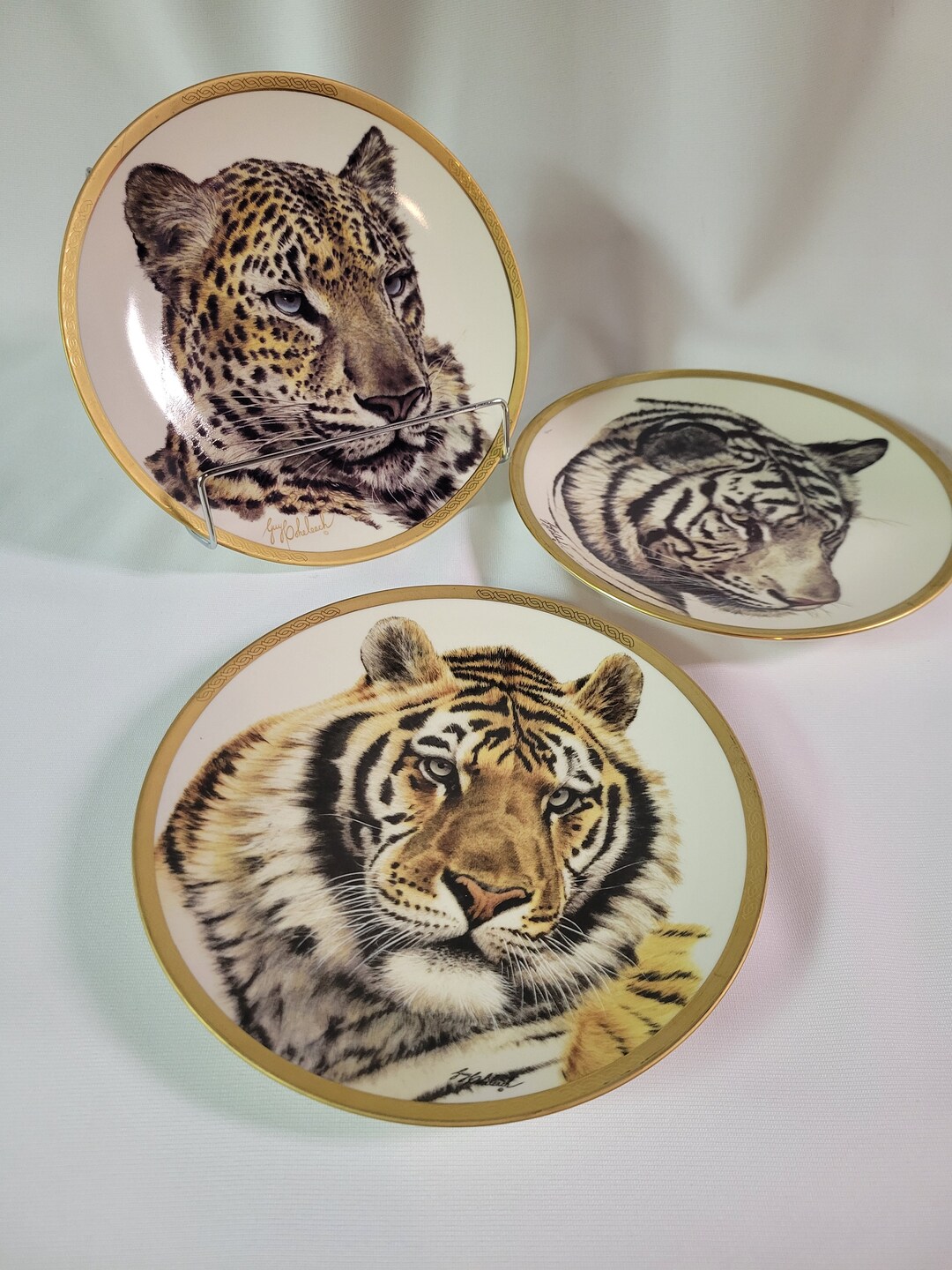 Great Cats of the World Collector Plates 1994 Limited Edition ...