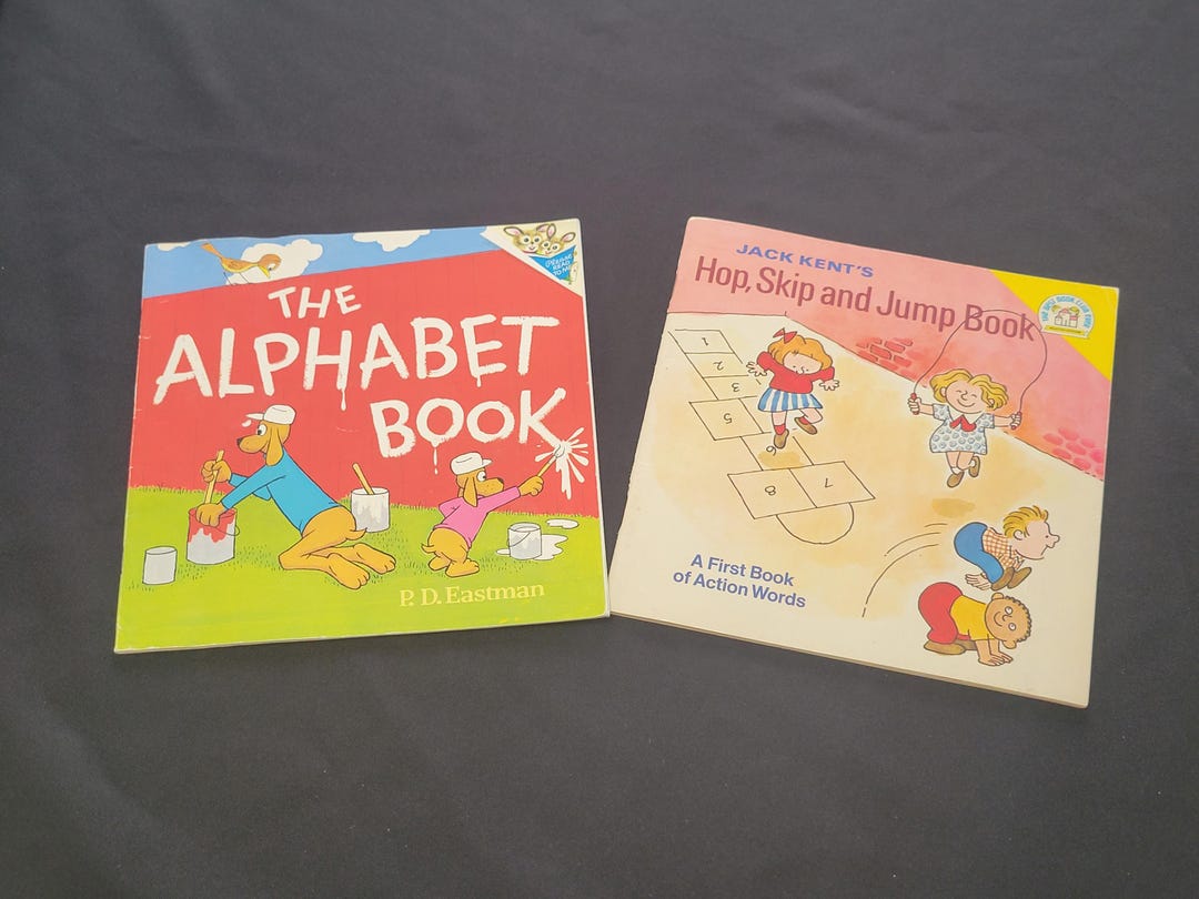 2 Vintage Kids Books, Great Memories! P. D. Eastman the Alphabet Book ...