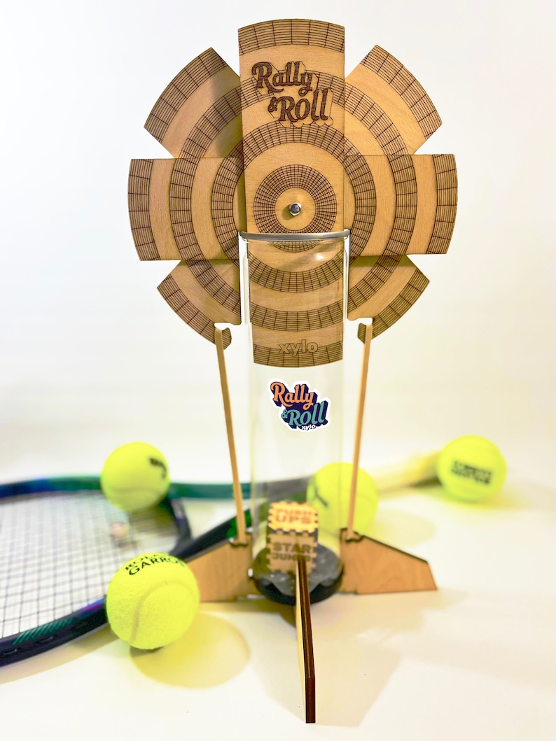 Rally & Roll A Tennis Target Game With Workout Dice, Gift for Tennis ...