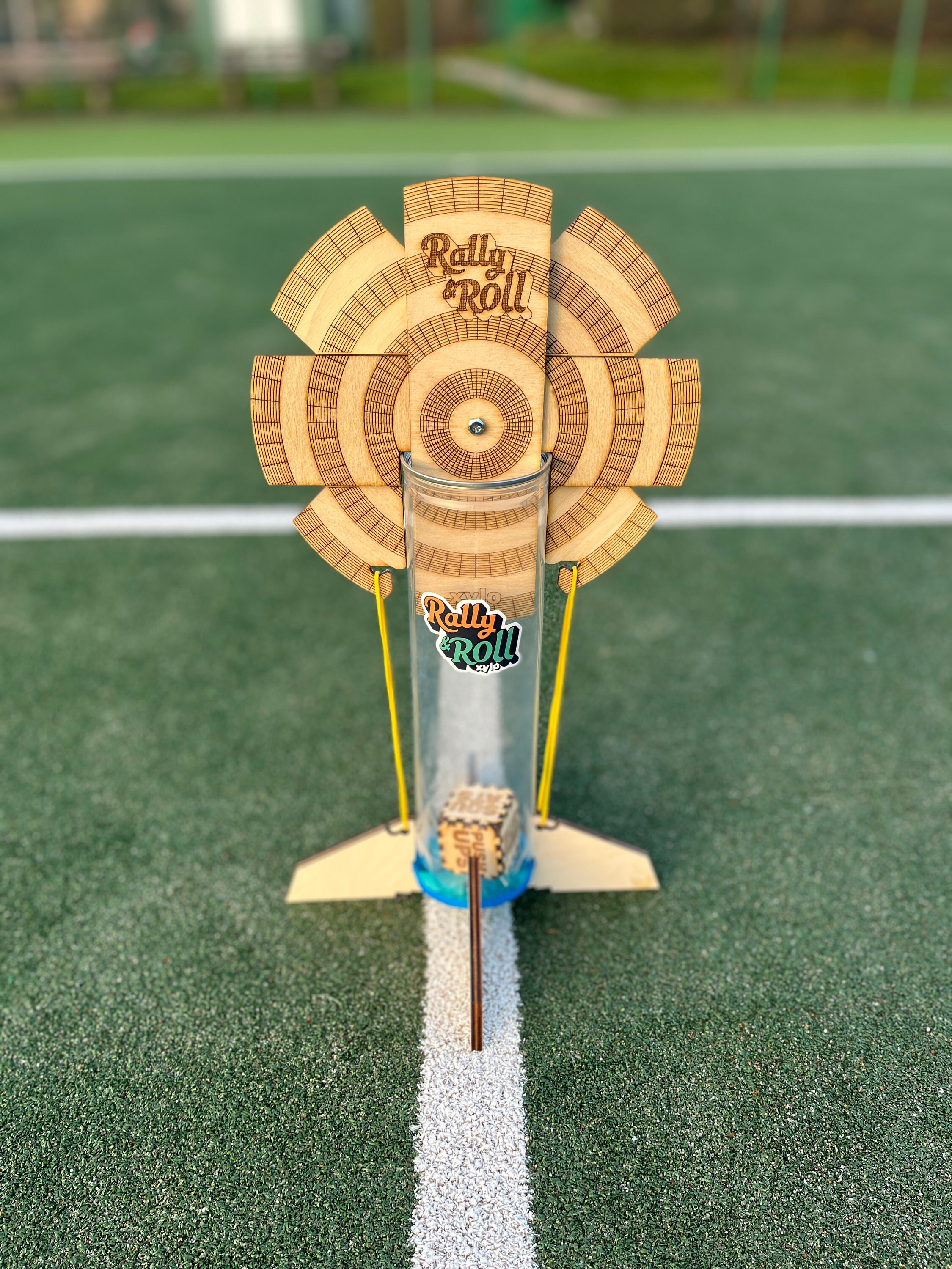 Rally & Roll - A Tennis Target Game With Workout Dice, Gift for Tennis ...