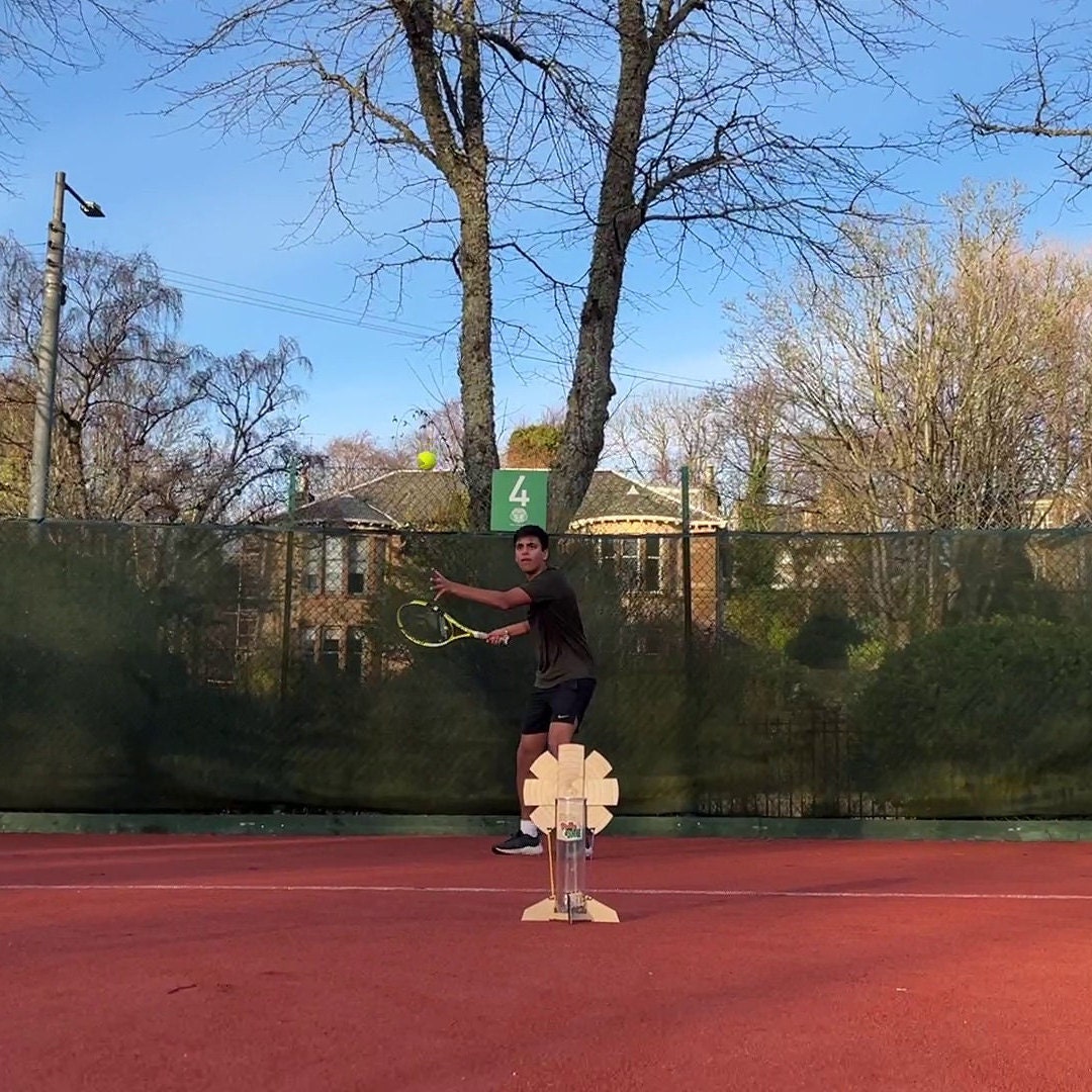 Rally & Roll - A Tennis Target Game With Workout Dice, Gift for Tennis ...