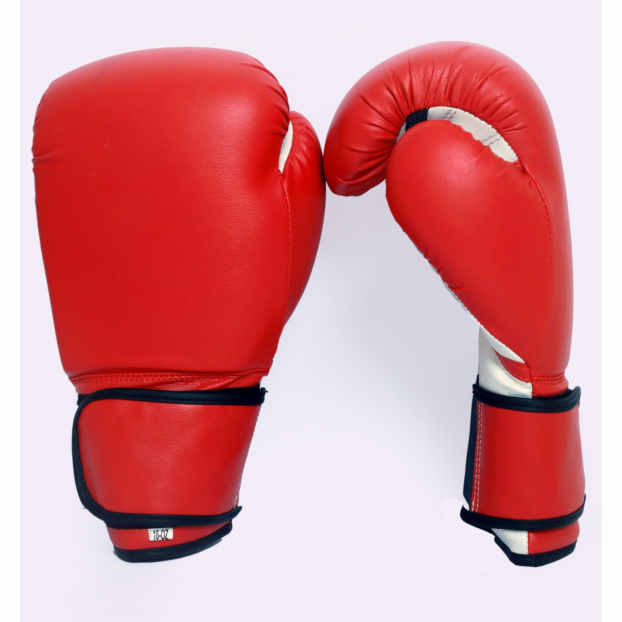 Kickboxing Muay Thai Boxing Gloves Vinyl Leather Multi Layered Foam ...