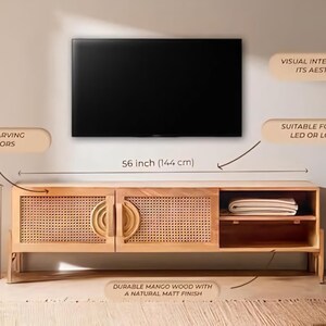 Solid Wood Tv Unit/cabinet for LED LCD Spiral Carving Cane TV Stand for ...