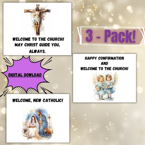 Catholic Confirmation Cards - Etsy