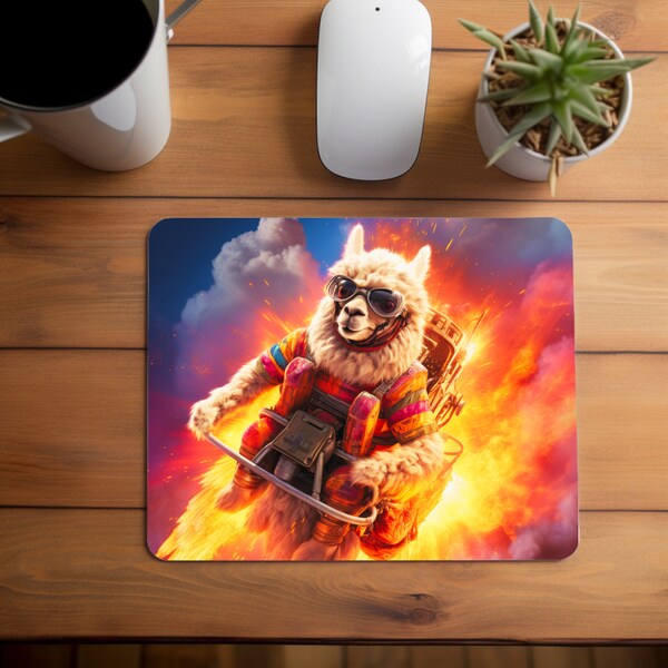 Alpaca Mouse Pad - Etsy