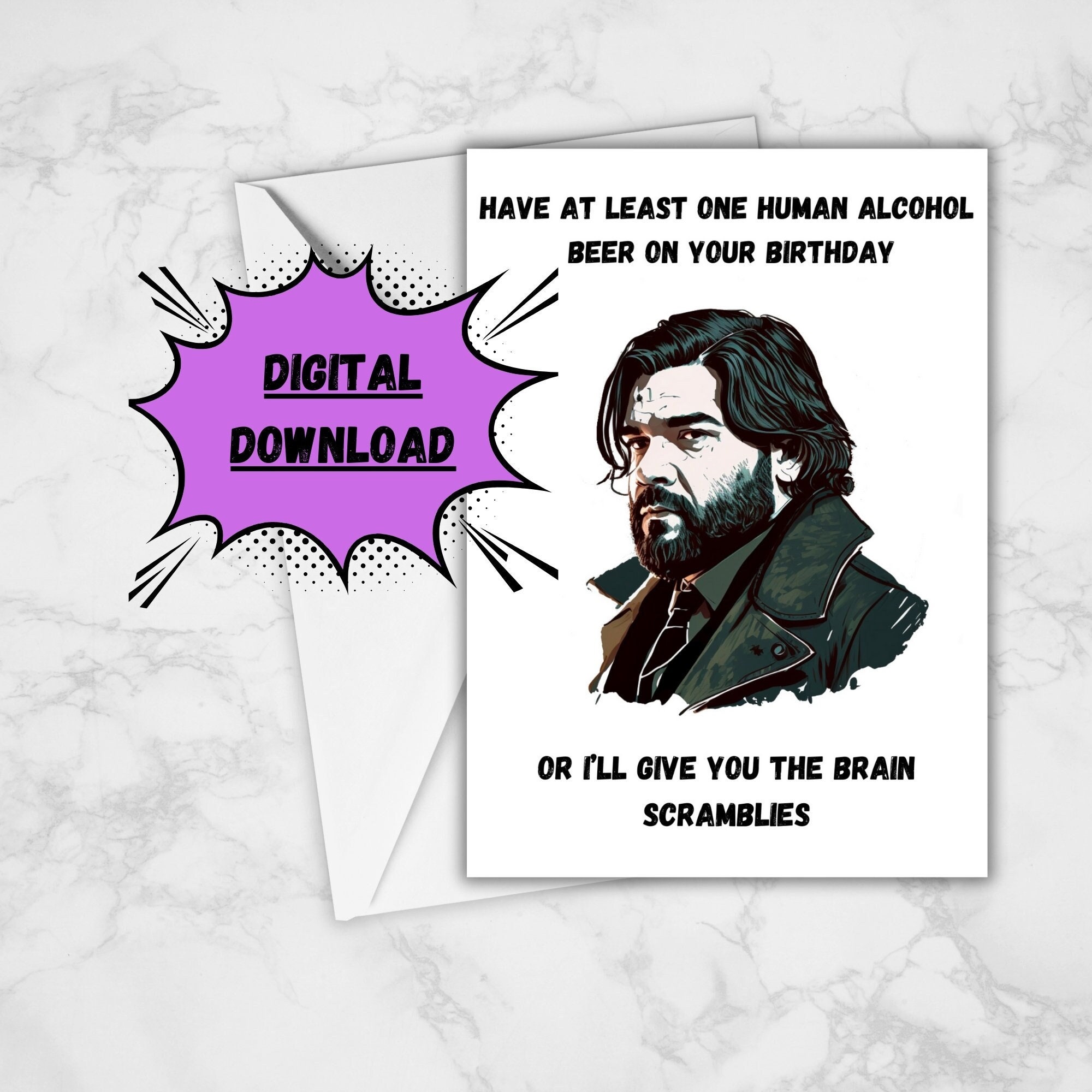 What We Do in the Shadows Birthday Card Download Easy Printable Card ...