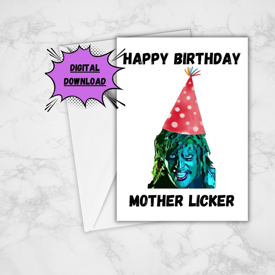 Old Gregg Birthday Card Download Easy Printable Card With Old Gregg ...