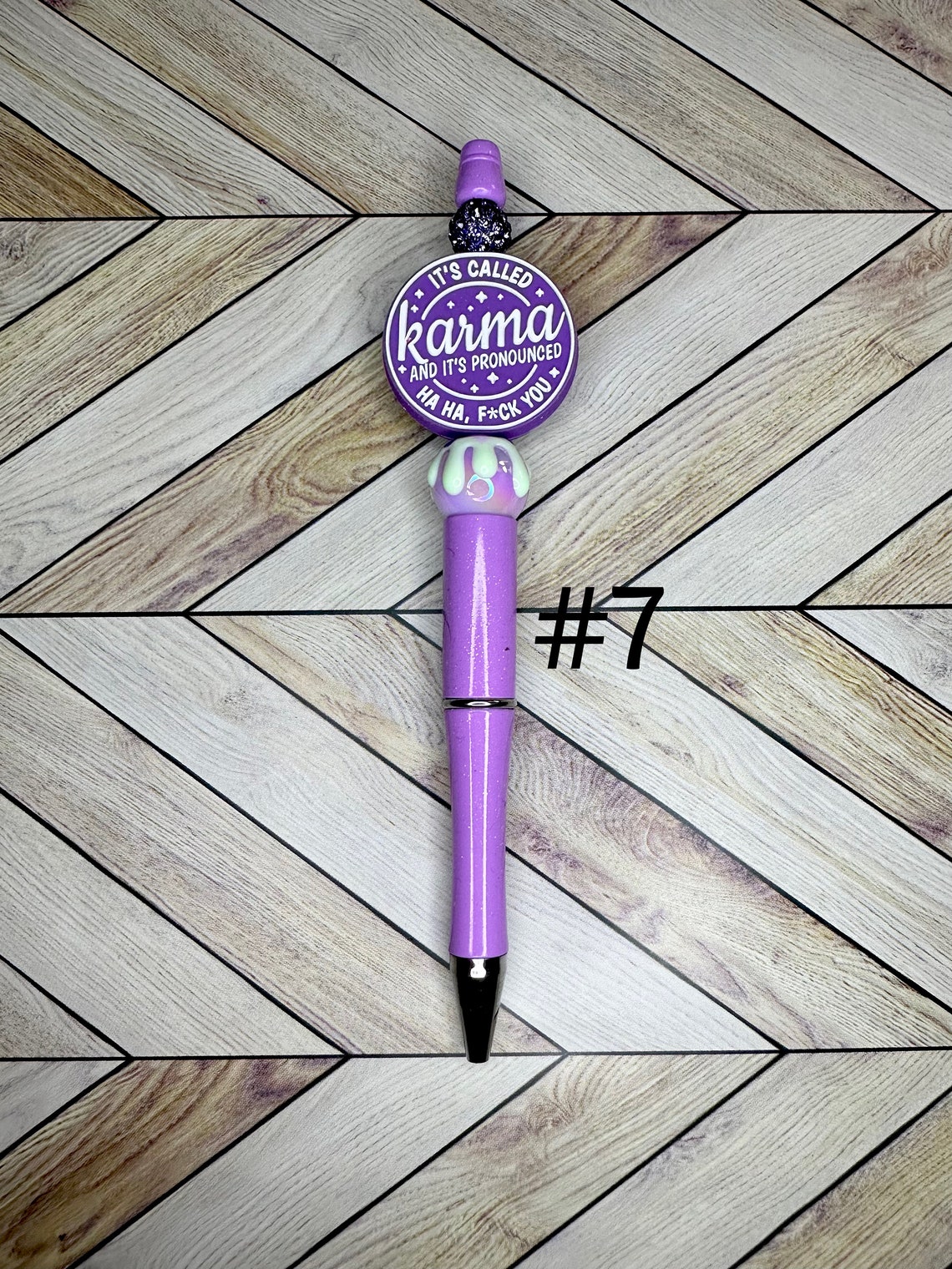 Custom Beaded Pens - Etsy