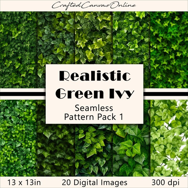 Ivy Pattern - Etsy