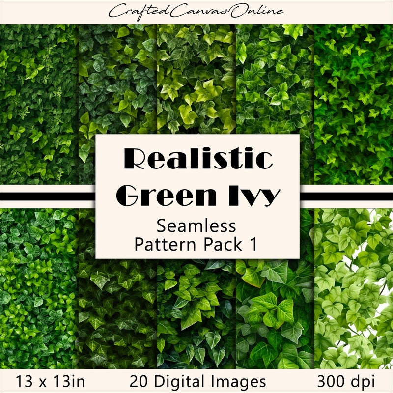 Ivy Pattern - Etsy