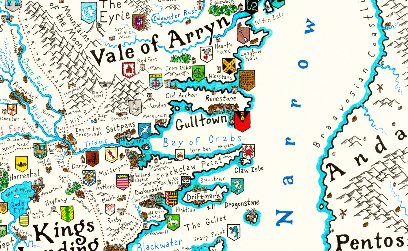 Westeros Sigil Map digital File - Etsy