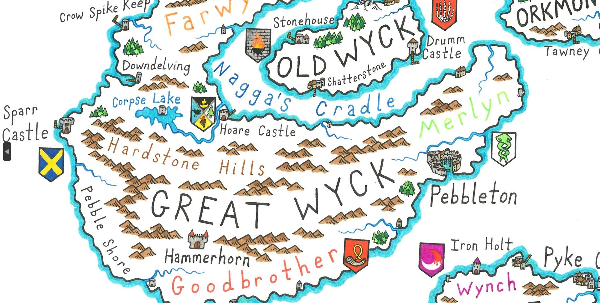 Iron Islands Map digital File - Etsy