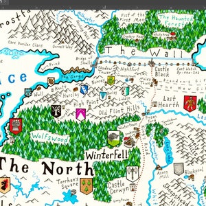 Westeros Sigil Map digital File - Etsy