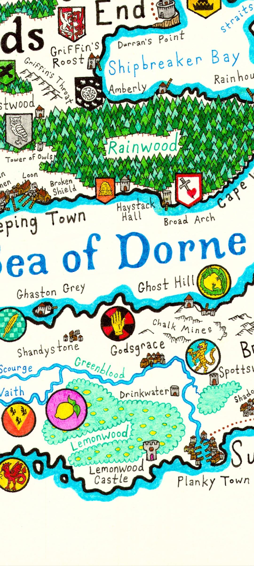 Westeros Sigil Map (digital File) - Etsy