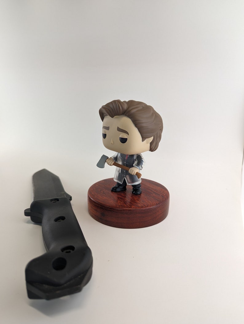 Funko Pop Stand, Padauk Stand, Round Stand, Wood Stand, Figure Stand ...