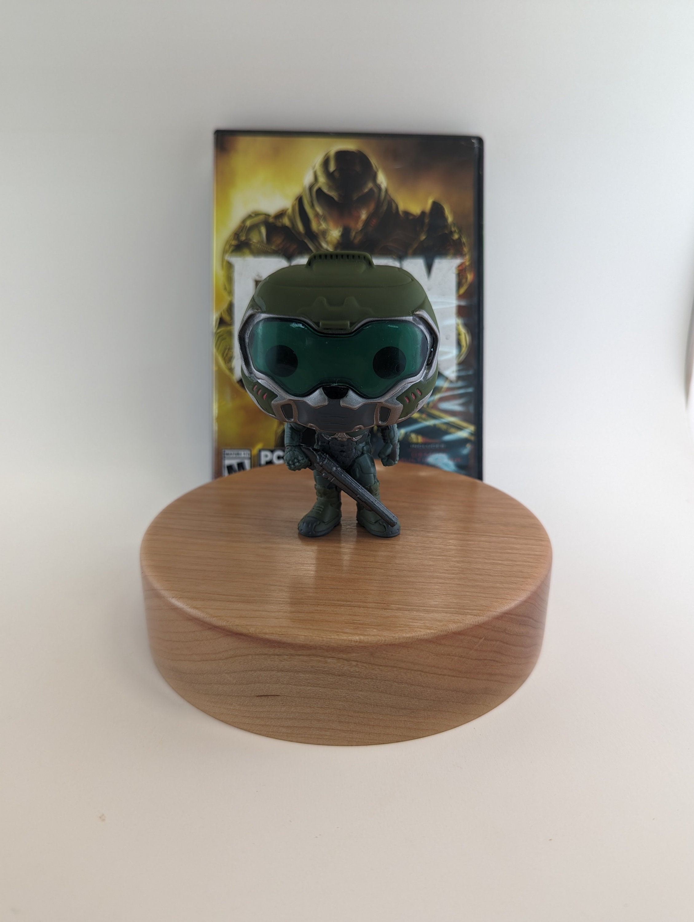 Funko Pop Stand, Cherry Stand, Round Stand, Wood Stand, Figure Stand ...