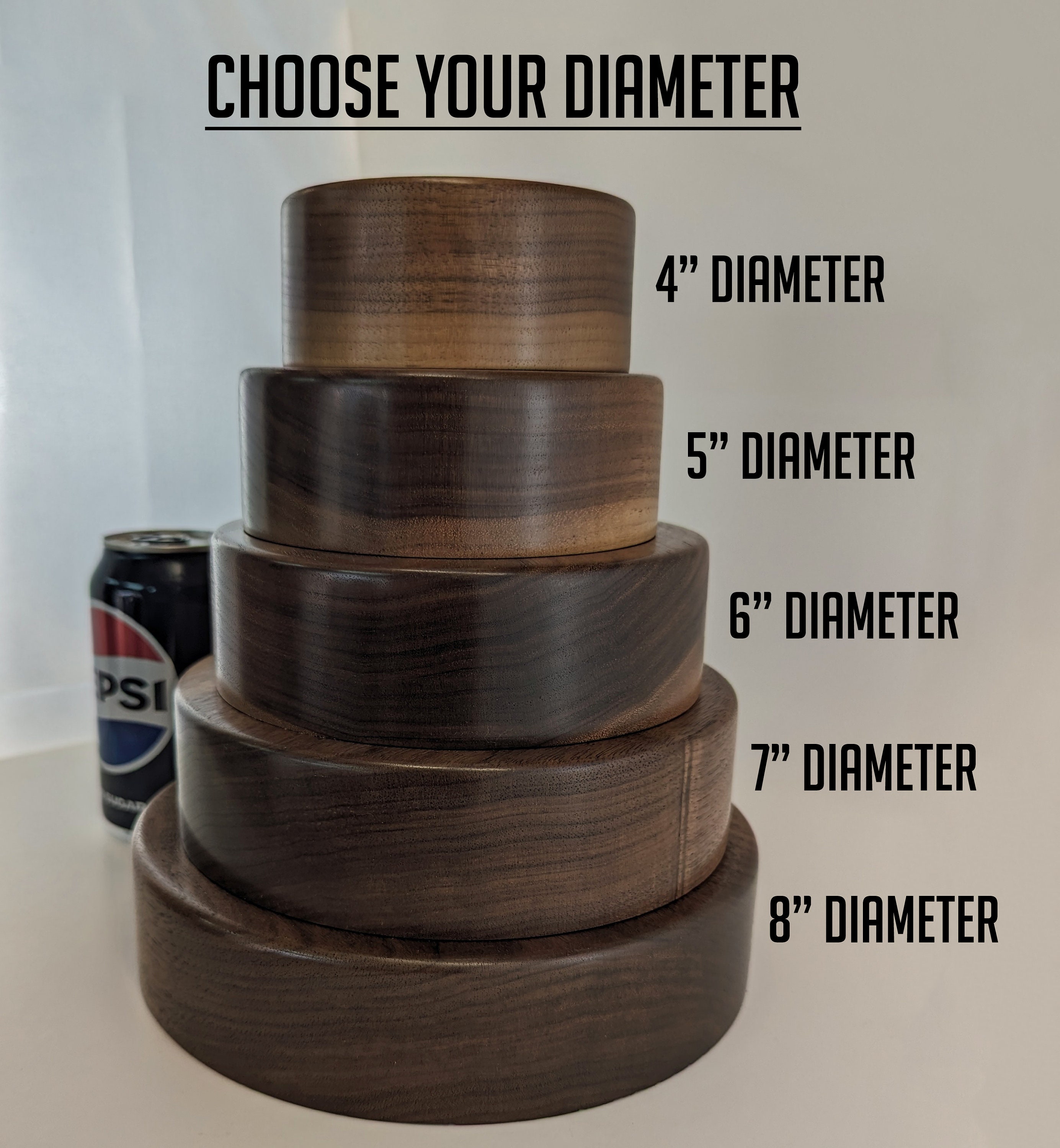 Funko Pop Stand, Cherry Stand, Round Stand, Wood Stand, Figure Stand ...