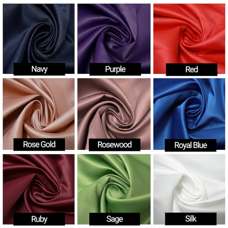 Matte Duchess Bridal Satin Fabric for Dressmaking Wedding - Etsy