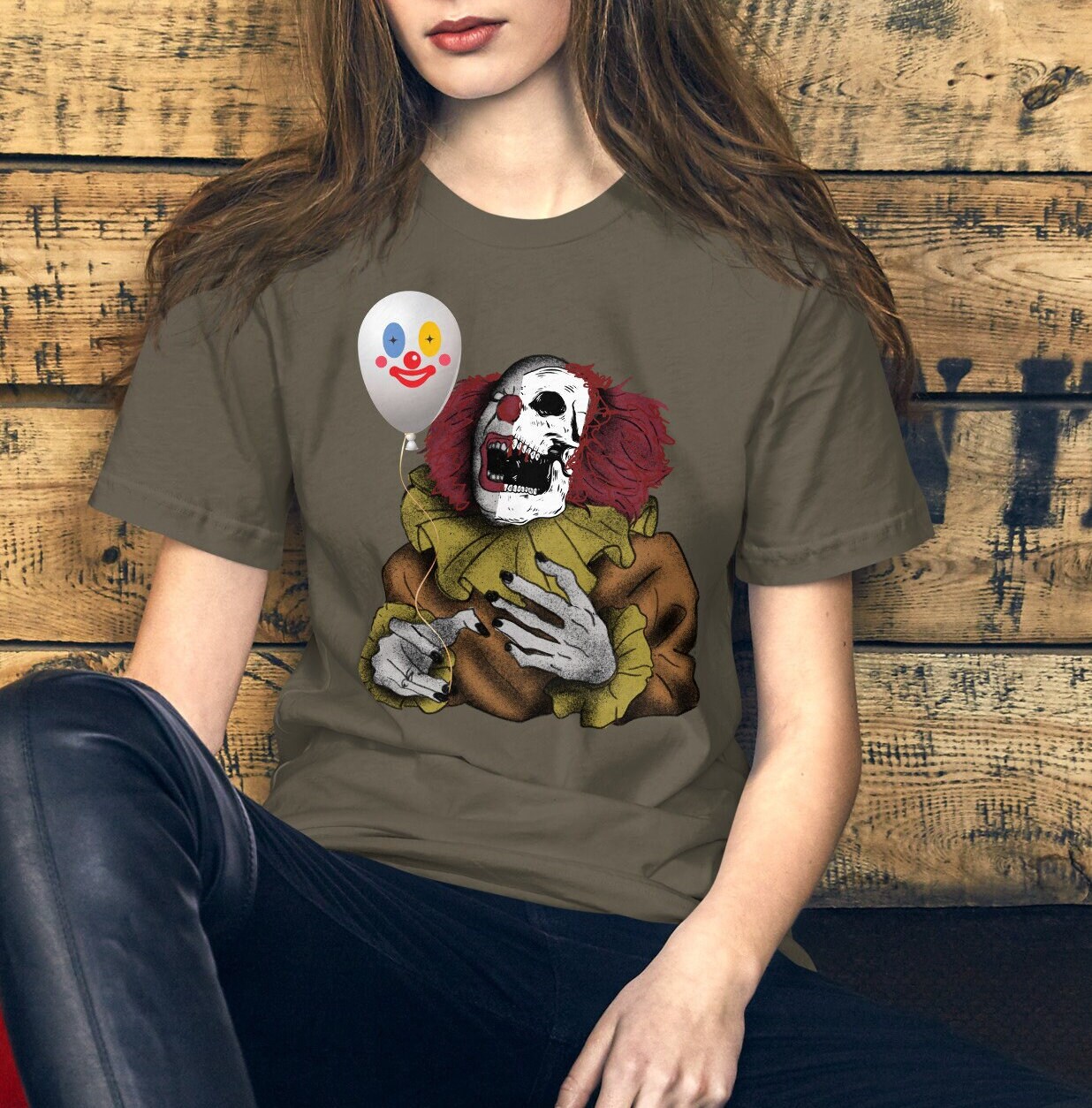 Weirdcore Clowncore Cursed Shirt Alt Clothing Dark Coquette Scary ...